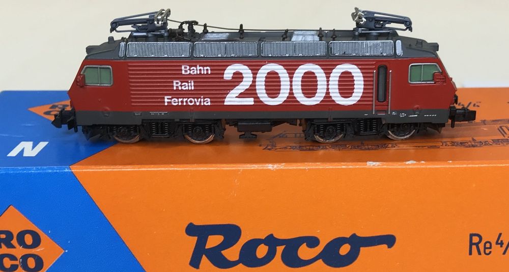 SBB Re 4/4 IV 10101 mit Bahn 2000 Schriftzug (Gebraucht) in Männedorf für CHF 100 – mit ...