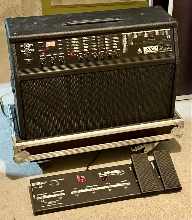 Line 6 AX2 212 Gitarrenverstärker mit Flightcase! (Gebraucht) in ...