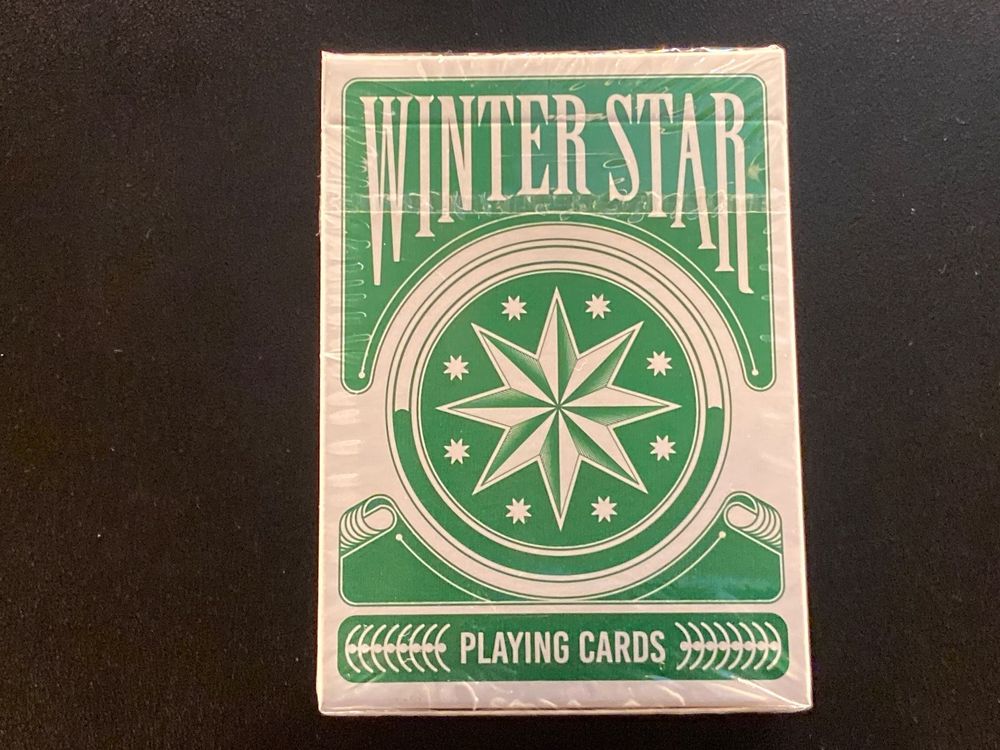 Winter Star Playing Cards (Green) - Limited Edition #043/500 (Gebraucht ...