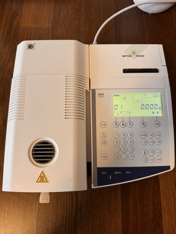 Mettler Toledo HR83-P Halogen Moisture Analyzer (Gebraucht) in ...