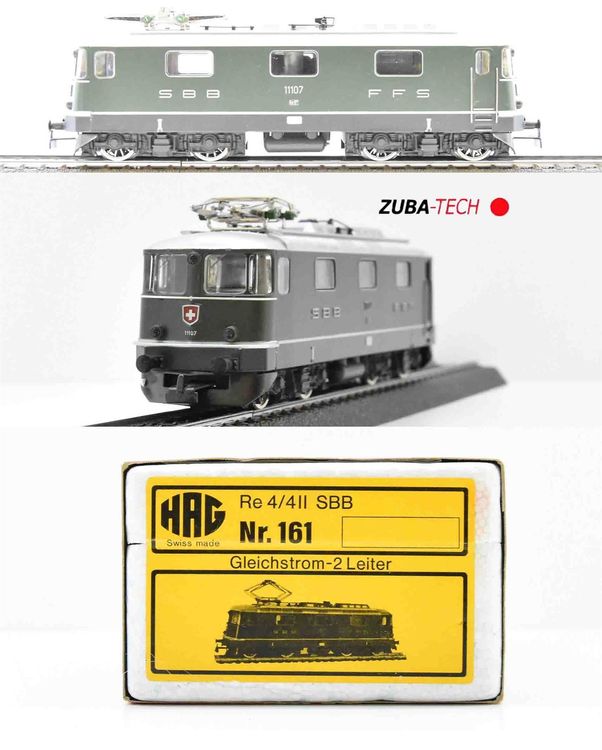 HAG 161 E-Lok Re 4/4 II SBB H0 GS Analog | Kaufen auf Ricardo