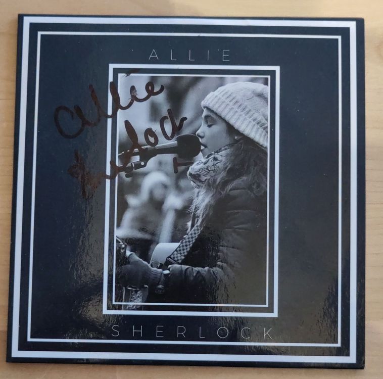 Signierte CD von Allie Sherlock – Sammlerstück! (Gebraucht) in ...