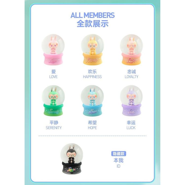 Pop Mart Labubu Big Into Energy - Crystal Ball Blindbox (Neu und ...