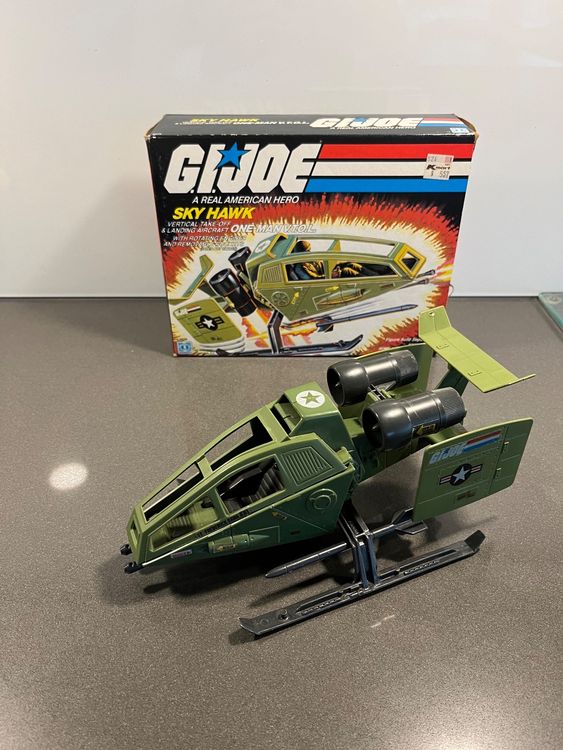 Gi Joe Sky Hawk (1984) - 100% Complete, Unbroken + Box | Kaufen auf Ricardo