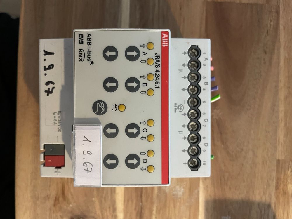 ABB KNX Jalousie Aktor jra/s 4.24.5.1 (Gebraucht) in Einsiedeln für CHF 50 – mit Lieferung auf ...