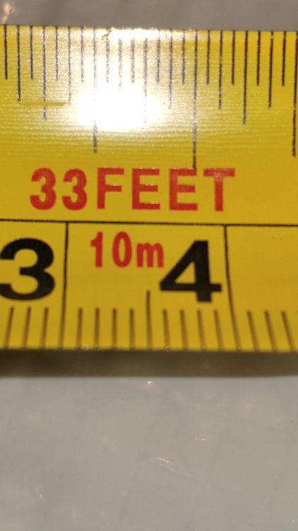 Rollmeter 10 m / décamètre / décamètre 10 m (Neu und originalverpackt ...