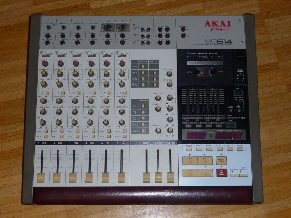 AKAI MG614 6-Kanal-Mixer 4-Spur-Recorder (Gebraucht) in Luzern für CHF ...