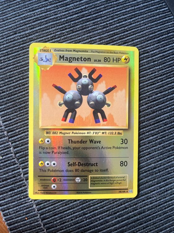 Pokemon Magneton Holo XY Evolutions Booster frisch | Kaufen auf Ricardo