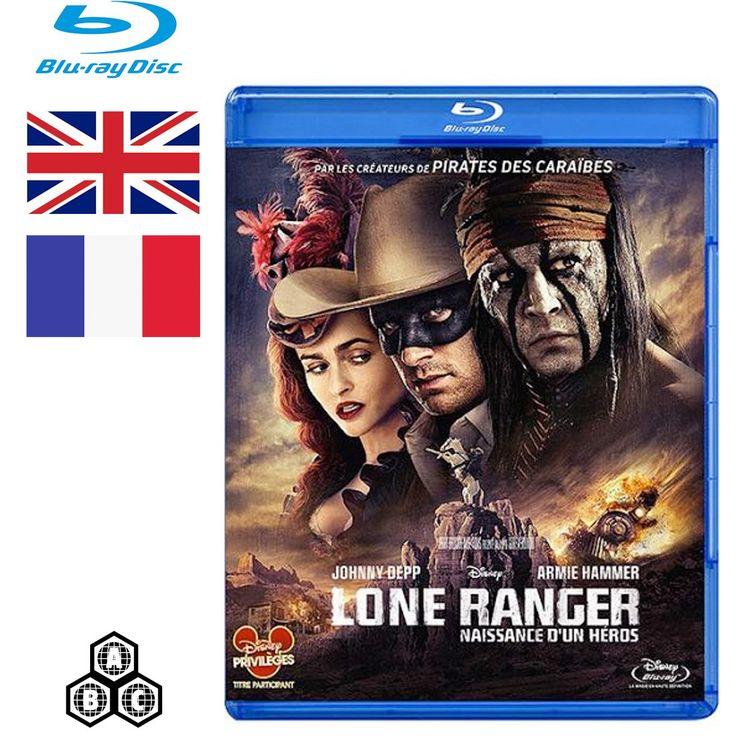 Lone Ranger - Naissance d'un héros (2013) - Blu-ray (D'occasion) à ...