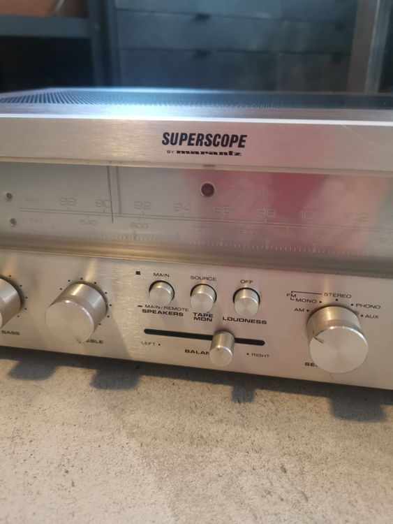 Stereo receiver ampli Superscope by Marantz R 1232 (Gebraucht) in für ...