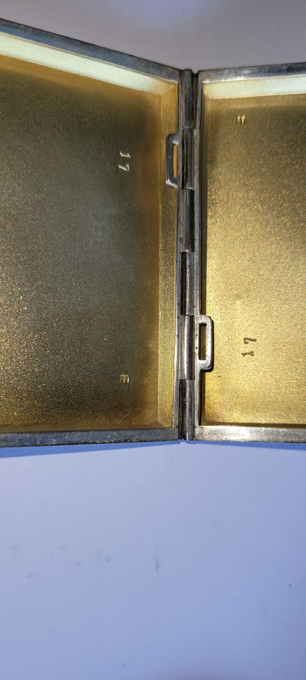 Vecchio portasigarette in argento interno vermeil (Gebraucht) in Lugano ...