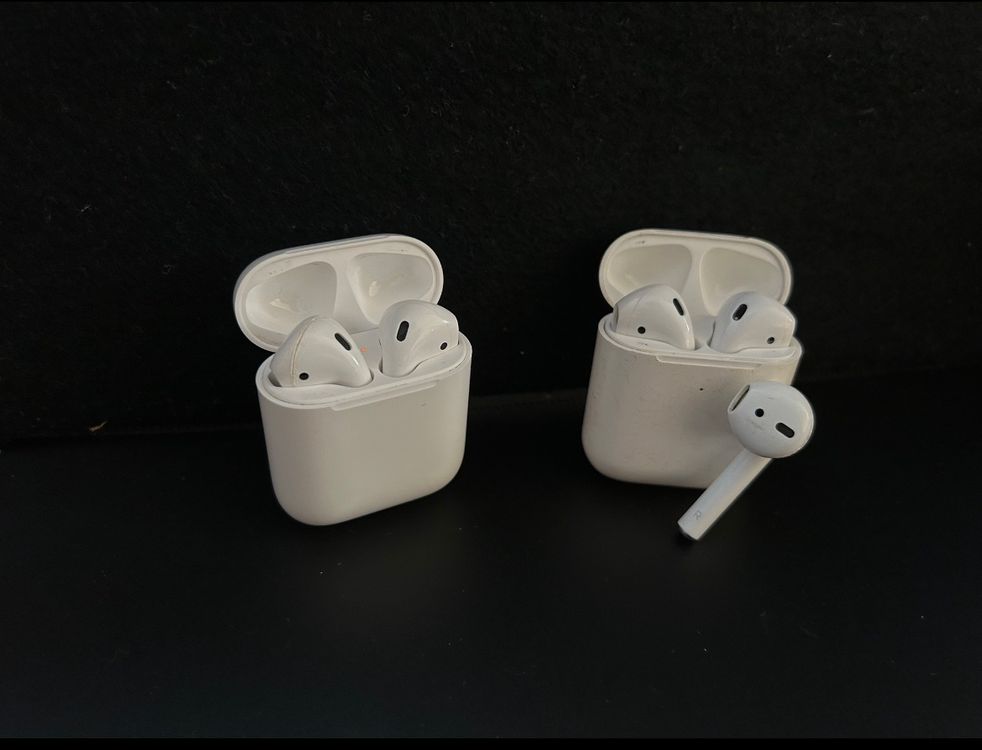 Apple AirPods Lot & Set original 2x Ladestation, 5x AirPods | Kaufen ...