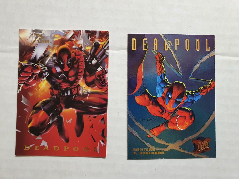 2x DEADPOOL Limited Edition Cards MARVEL 1994 & 1995 (Gebraucht) in ...