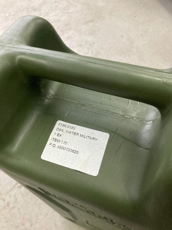 Wassertank Camping Off Road Zelten Kanister Militär Armee | Kaufen auf ...