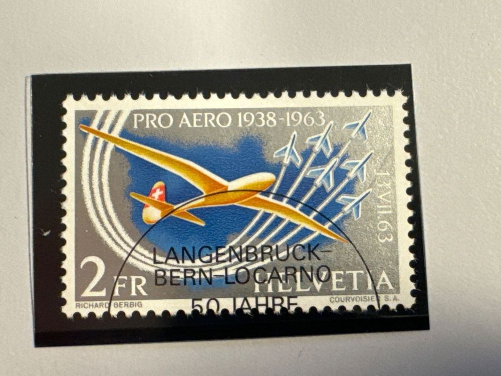 1963, Sondermarke 25 Jahre Pro Aero, ZNr. F46, ET Stempel | Kaufen auf ...