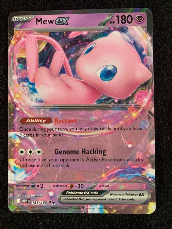 Pokémon 151 Mew ex 151/165 eng (Gebraucht) in für CHF 9 – mit Lieferung ...