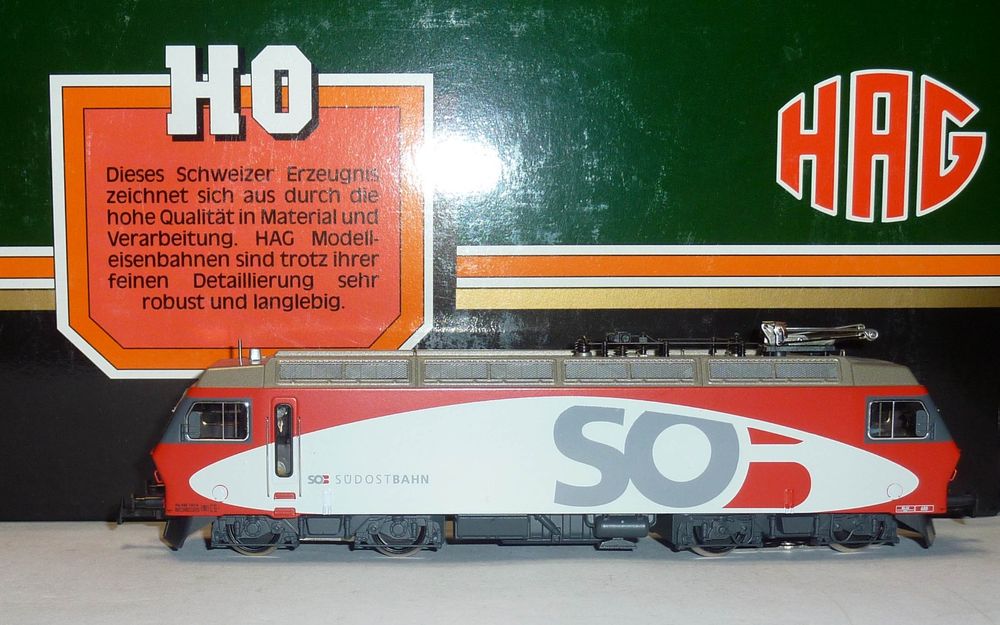 Hag 26019-31 Re 456 SOB 142 WS/AC DIGITAL ESU TOP Zustand (Neu (gemäss ...