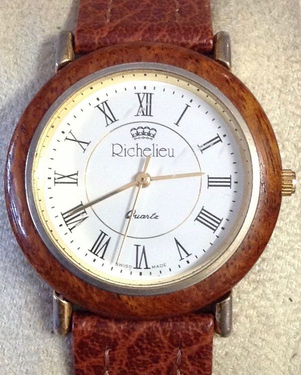 RICHELIEU swiss-made Herrenuhr ( Quartz / 38 mm ) (Gebraucht) in ...