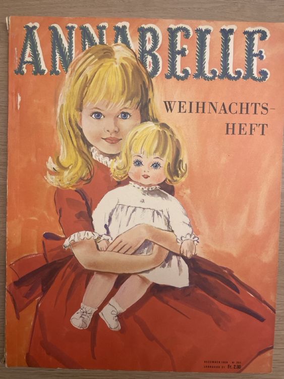 Annabelle Magazin Weihnachts Ausgabe 1958 (Gebraucht) in Grüningen für ...