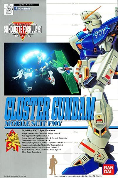 F90Y Cluster Gundam (1/100) (Gundam Model Kits) | Kaufen auf Ricardo