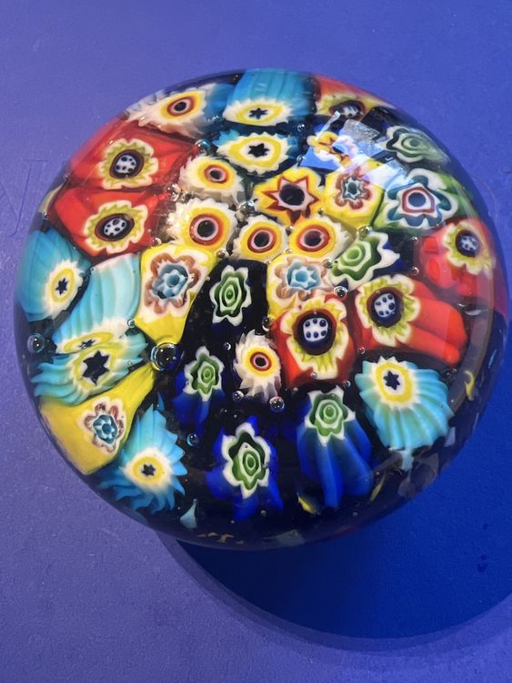 Murano Glass Paperweight, Colorful Swirls (Gebraucht) in Gockhausen für CHF 17 – mit Lieferung ...
