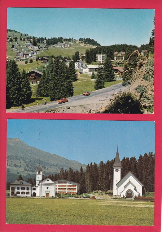 10 Ansichtskarten Lenzerheide Valbella (Gebraucht) in Oberhelfenschwil für CHF 4 – mit Lieferung ...