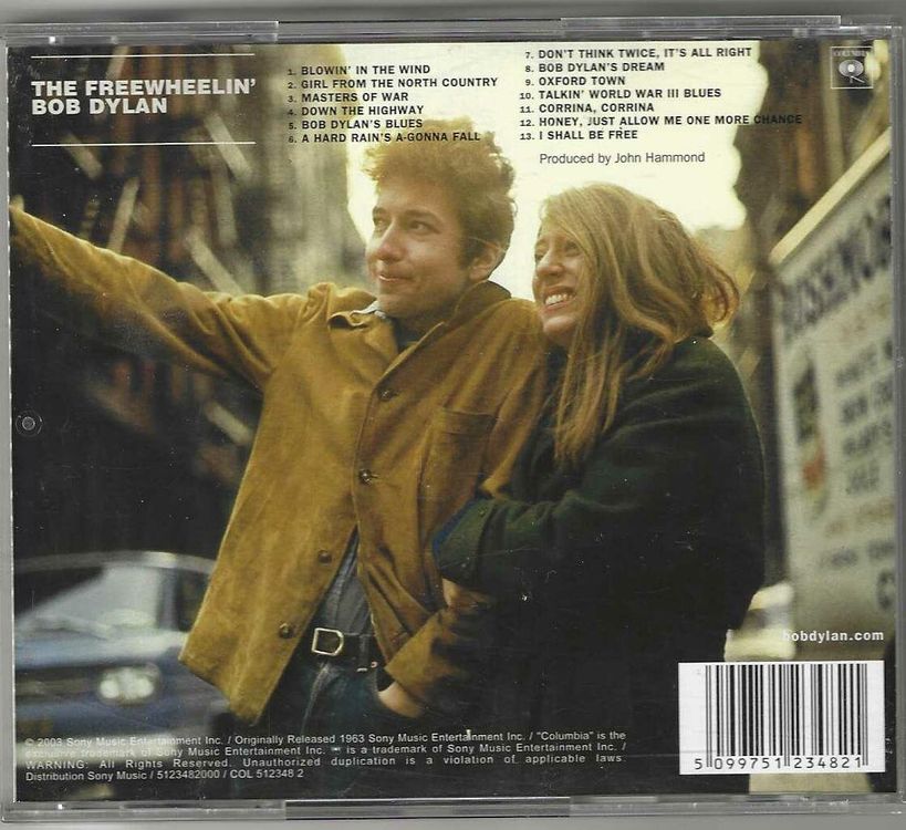 Bob Dylan – The Freewheelin' Bob Dylan (Gebraucht) in Genève für CHF 4. ...