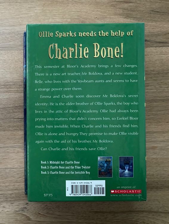 Charlie Bone and the invisible boy | Kaufen auf Ricardo