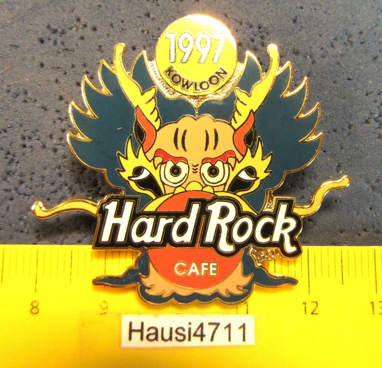 HARD ROCK CAFE NADEK KOWLOON DRACHEN 1997 ENAMEL GOLDIG | Kaufen auf ...