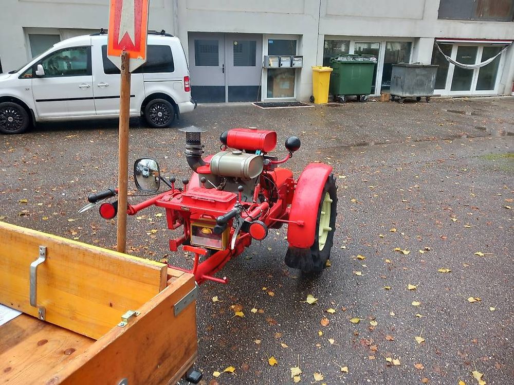 Einachser, Aebi Am53 mit Anhänger, Treibachse (Gebraucht) in Bellach für CHF 1990 – nur Abholung ...