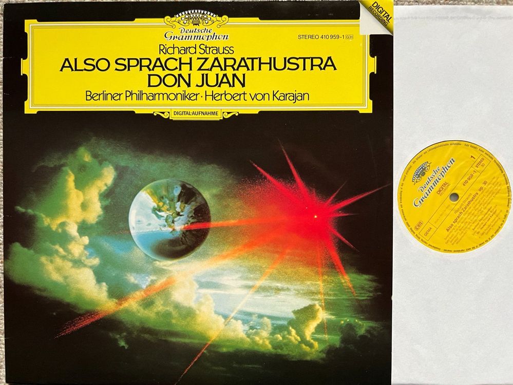 Strauss Karajan – Also Sprach Zarathustra - Don Juan LP 🛀 (Gebraucht ...