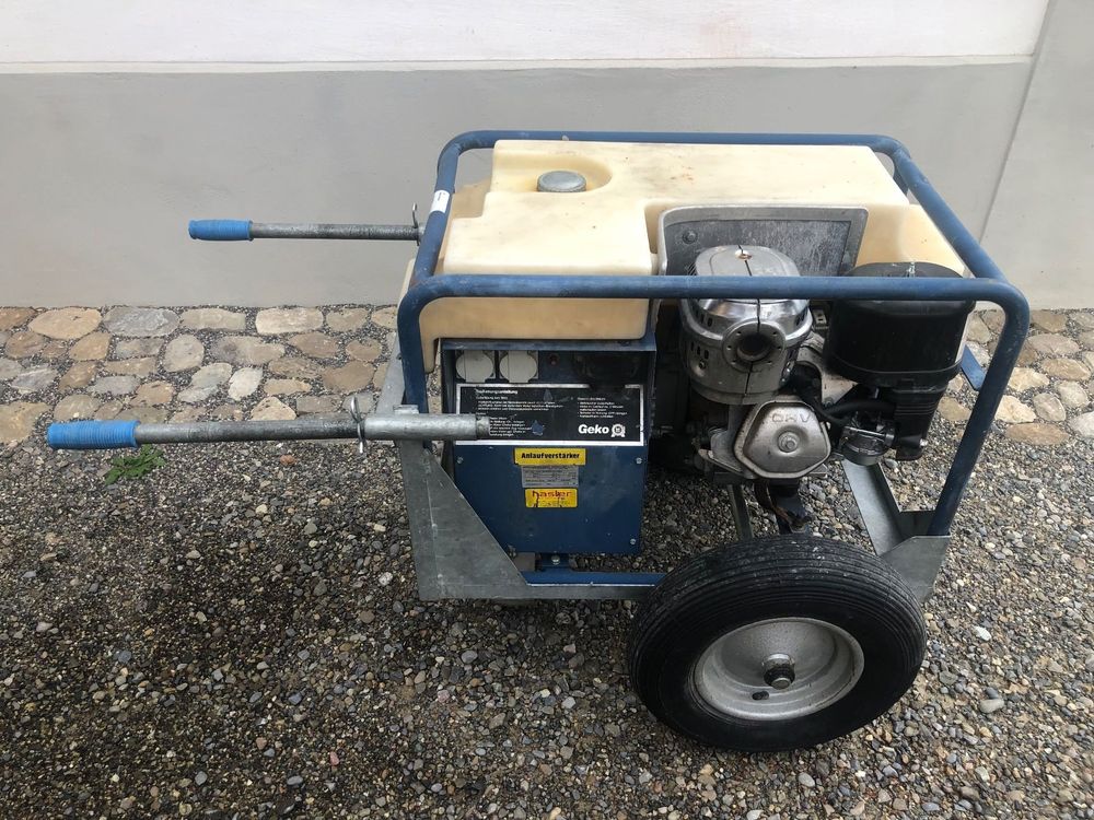 Generator GEKO 6500 ED-AA/HHBA 5.7KVA 400V inkl. J15 auf CE (Gebraucht ...