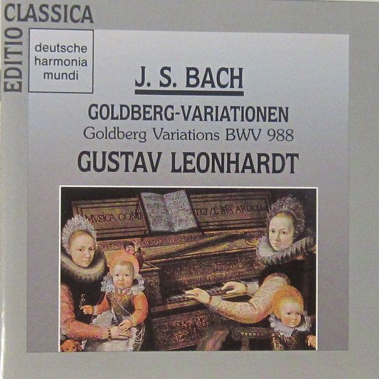 Bach - Goldberg-Variationen (Gustav Leonhardt) (Gebraucht) in Grüningen ...
