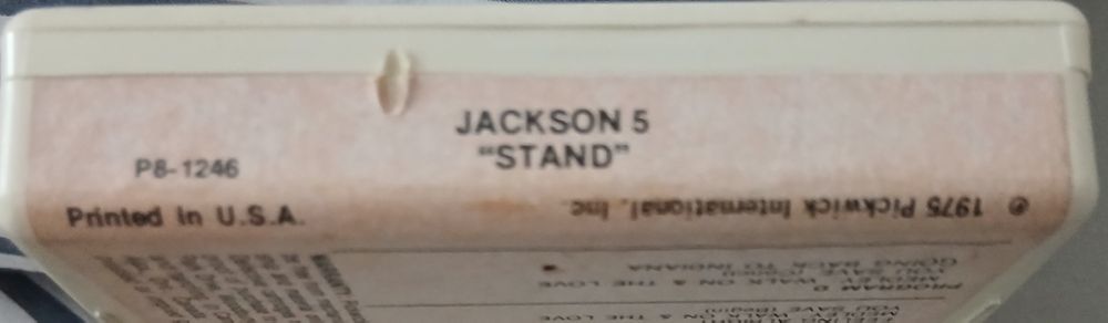 Jackson 5 "Stand" 8-Track Tape - Vintage Music Collectible (Gebraucht ...