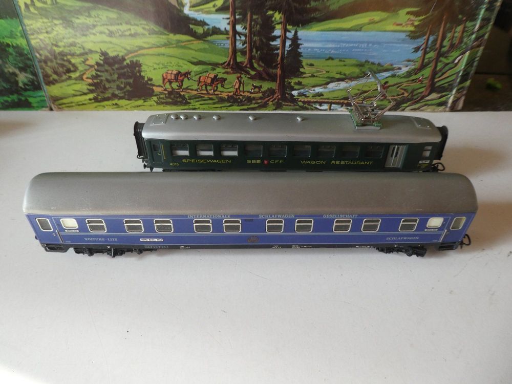 Märklin 2 Blech-Personenwagen H0 WS (Gebraucht) in Winterthur für CHF 21 – mit Lieferung auf ...