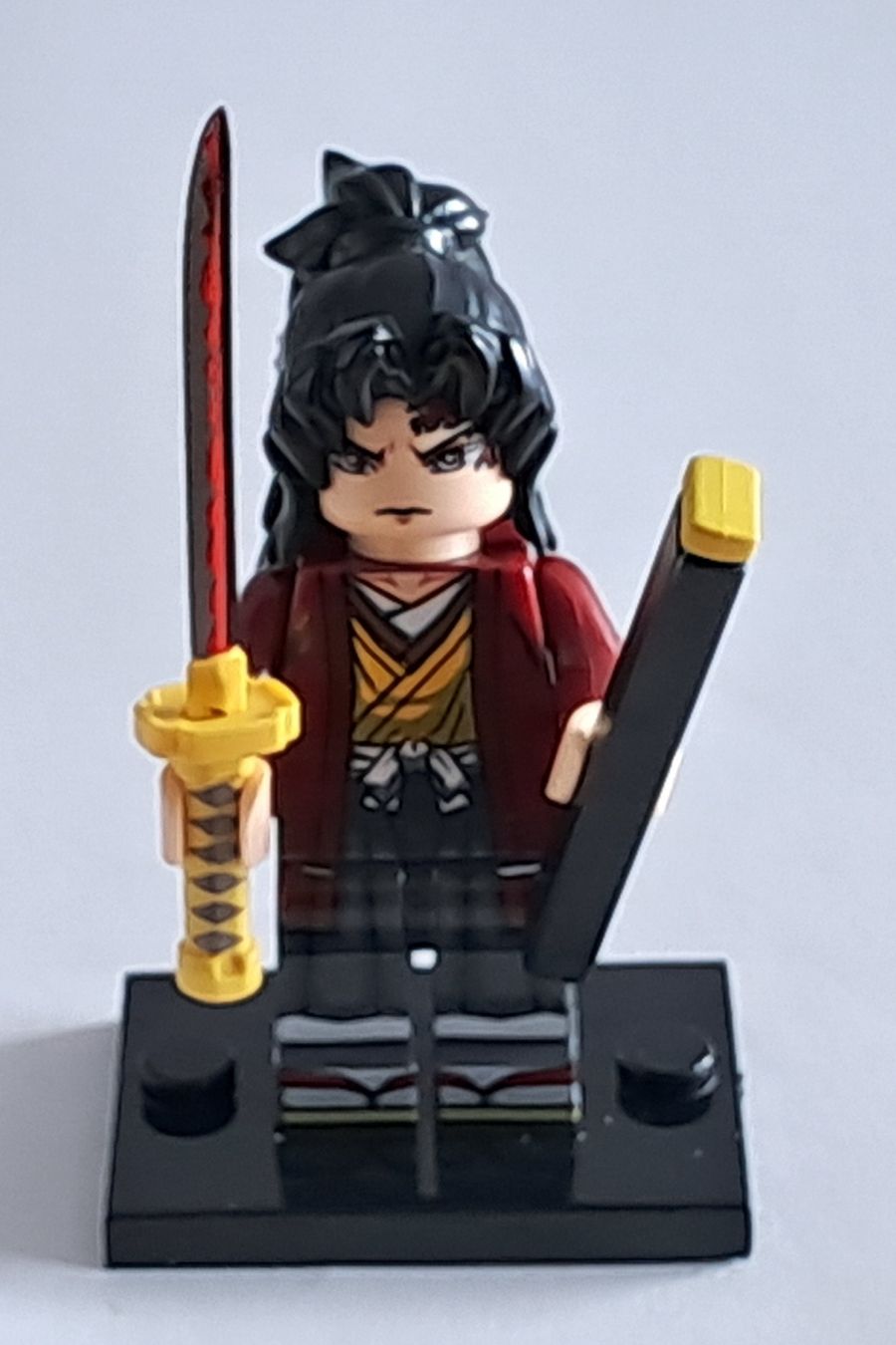 Demon Slayer Mini-Steckfigur Samurai mit Schwert, Lego-Komp. (Neu und ...