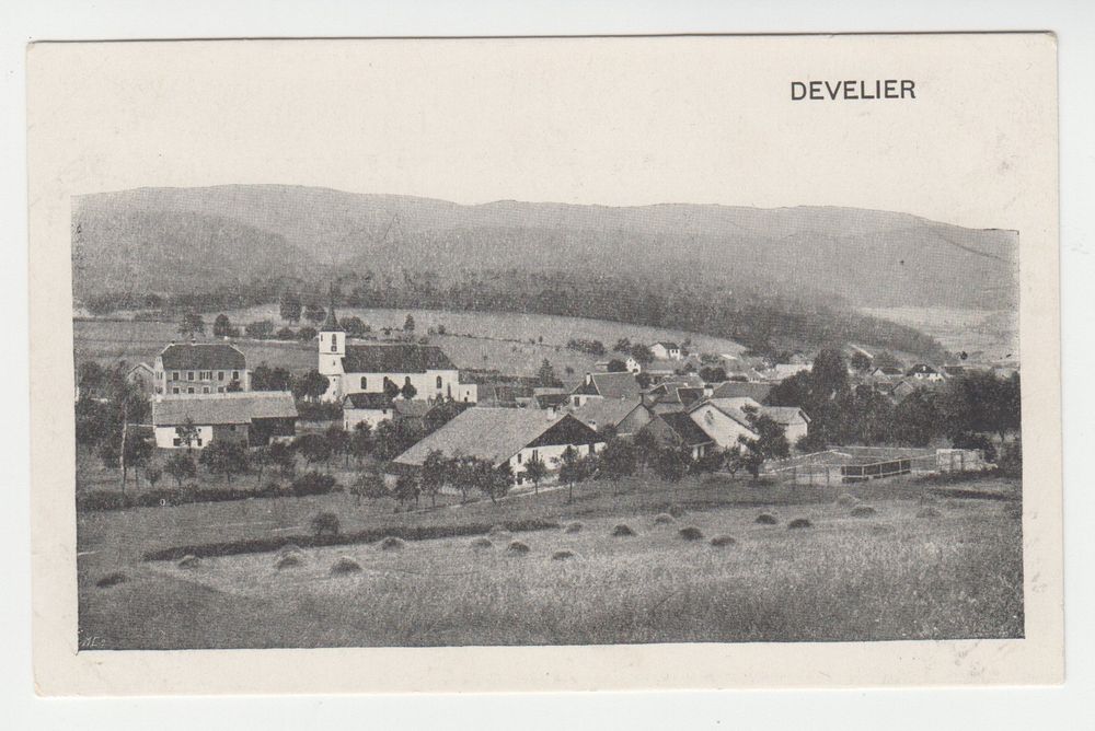 Develier 1917 vue générale (D'occasion) à Boécourt pour CHF 7 – avec ...