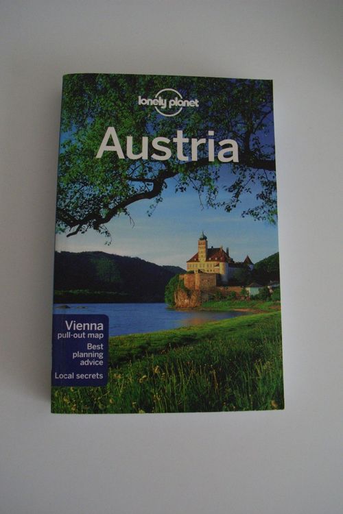 AUSTRIA Lonely Planet guide (english) 415 pages + Vienna map (Gebraucht ...