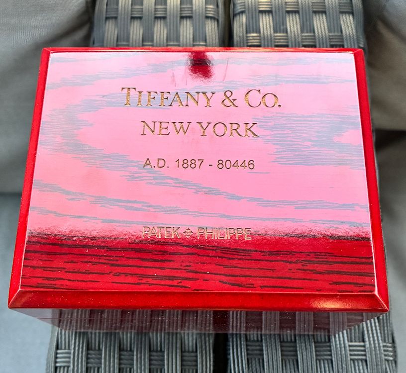 Tiffany & Co New York Mariage Patek Philippe Zertifikat (Neu (gemäss ...