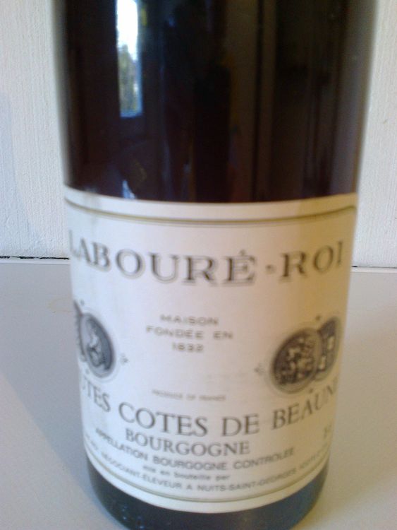 Labouré-Roi Hautes cotes de Beaune 1979, Versand möglich!!!! (Neu ...