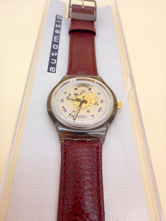 * SWATCH AUTOMATIC * RUBIN * WIE NEU ! * (Neu und originalverpackt) in Maschwanden für CHF 45 ...