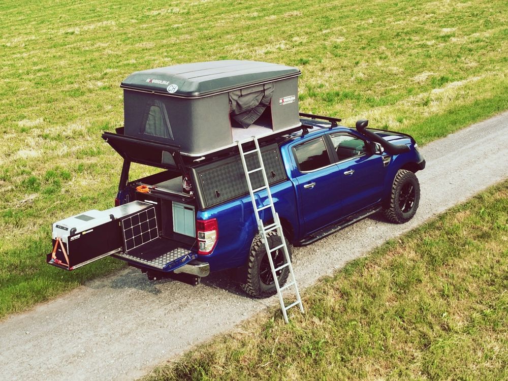 Ford Ranger 3.2TDCi Pickup 4x4 Offroad Camper mit Dachzelt | Kaufen auf ...