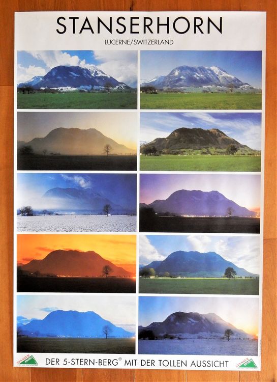 Grosses Stanserhorn - Plakat / 128 x 90cm | Kaufen auf Ricardo