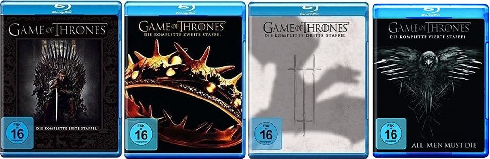 Game of Thrones Staffel 1 - 4 (Gebraucht) in Waldenburg für CHF 25.95 – mit Lieferung auf ...