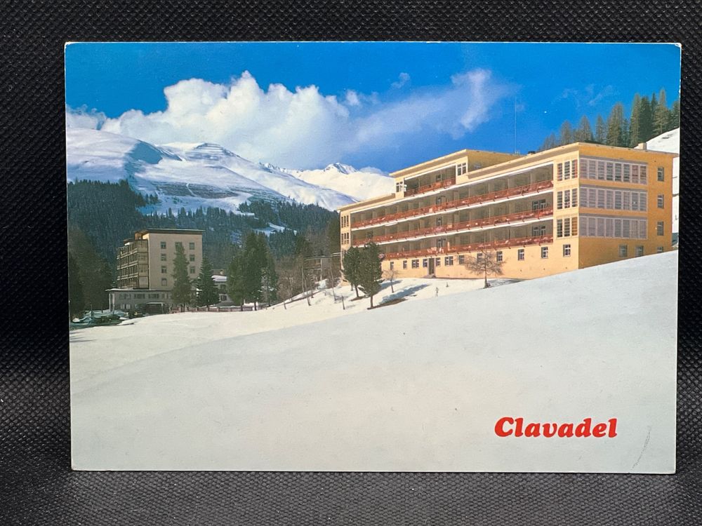 Zürcher Hochgebirgsklinik CLAVADEL bei Davos (1685m) (Gebraucht) in ...