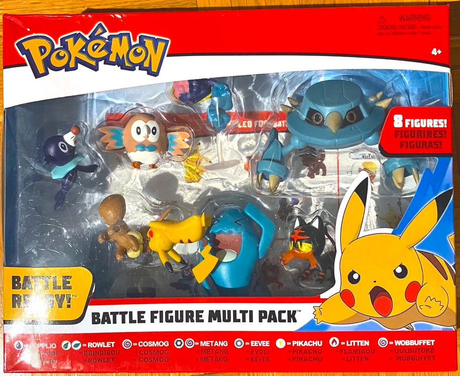 Figurines Pokémon Battle Figure Multi Pack (Neu und originalverpackt ...
