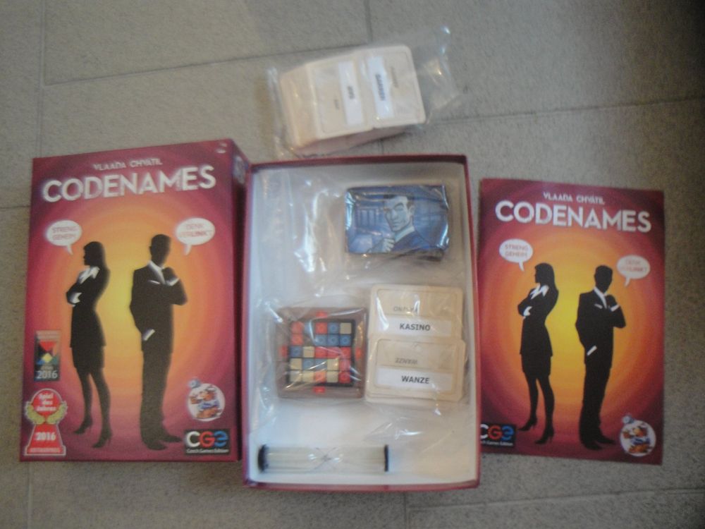 Spiel Codenames neuwertig (Gebraucht) in Oberhofen TG für CHF 15.9 – mit Lieferung auf Ricardo ...
