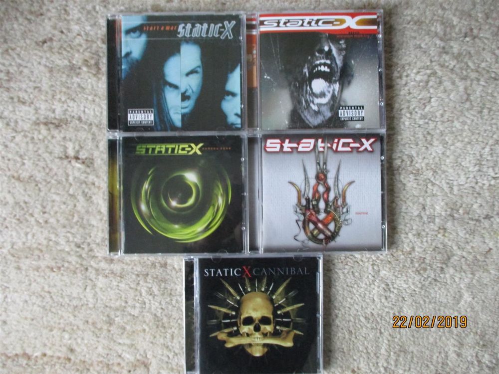 5 Static-X CDs (Gebraucht) in Liestal für CHF 20 – mit Lieferung auf ...
