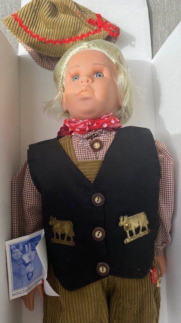 Original Heidiland Puppe "Appenzeller^"im Karton ca 60cm | Acheter sur ...