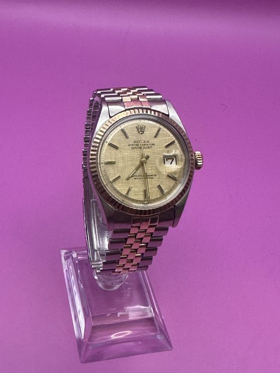 ROLEX DATEJUST BICOLOR CHRONOMETER LÄUFT (Gebraucht) in für CHF 3830 ...